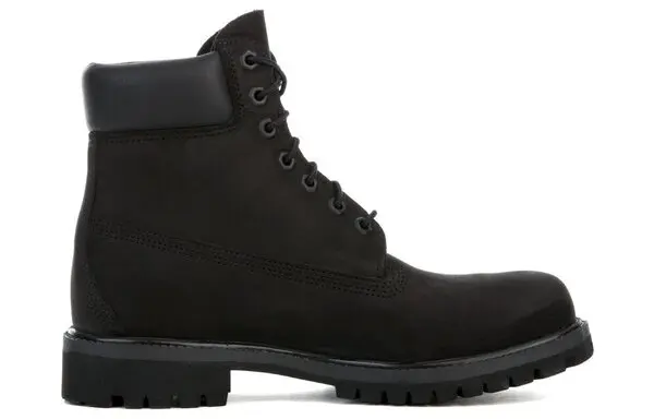 Timberland Inch Premium Waterproof Nubuck Lace-up Boots - Black