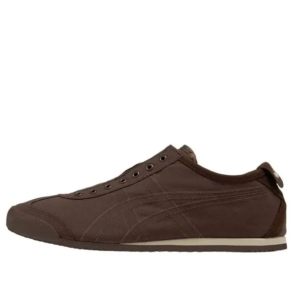 Onitsuka Tiger Mexico 66 Slip-on Sneakers - Dark Brown