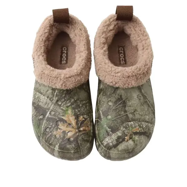 CROCS Lined Shorty Clog Realtree Apx Camo