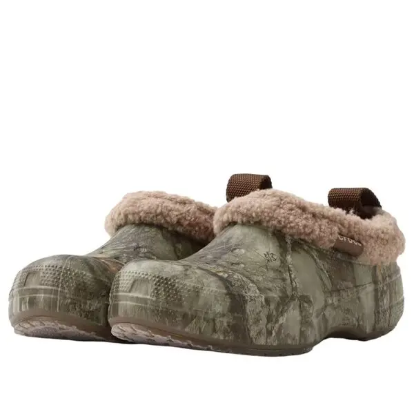 CROCS Lined Shorty Clog Realtree Apx Camo