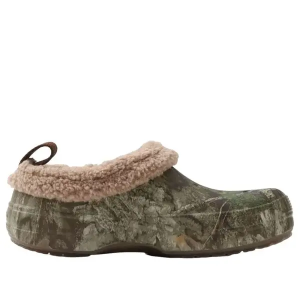 CROCS Lined Shorty Clog Realtree Apx Camo