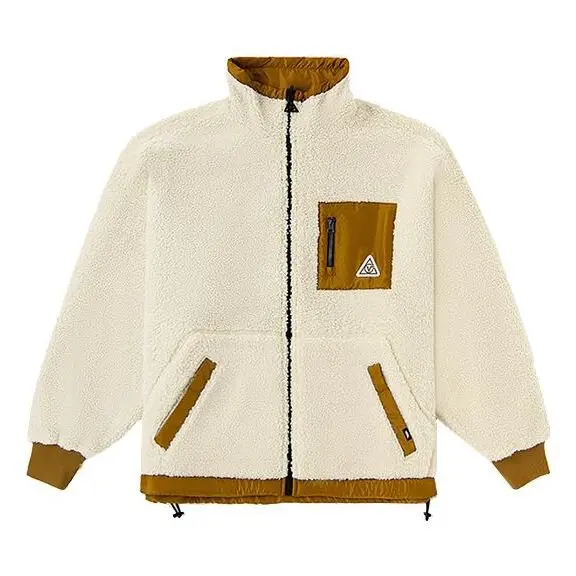 VANS Reversible Faux Sherpa Jacket - Brown/beige