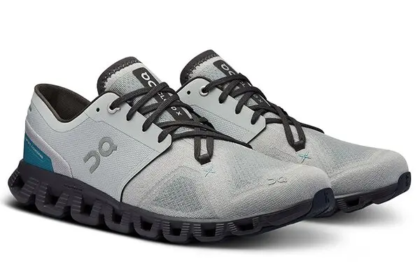 On Cloud X 3 Sneakers - Glacier/iron