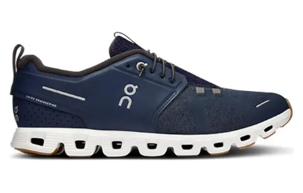 On Cloud 5 Terry Sneakers - Navy/white