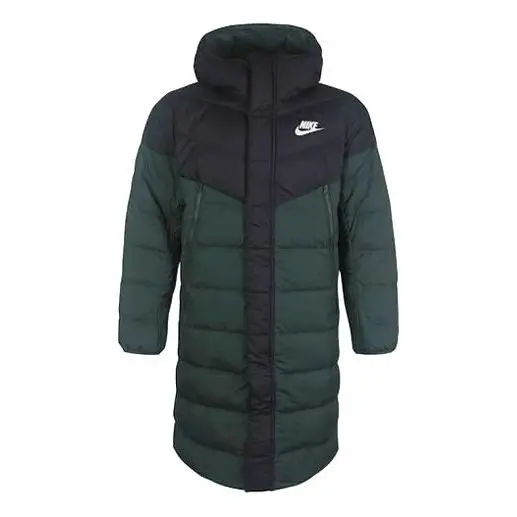 Nike Colorblock Down Jacket - Green