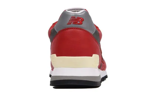 NEW BALANCE 996 'smooth Leather Red - Red/white