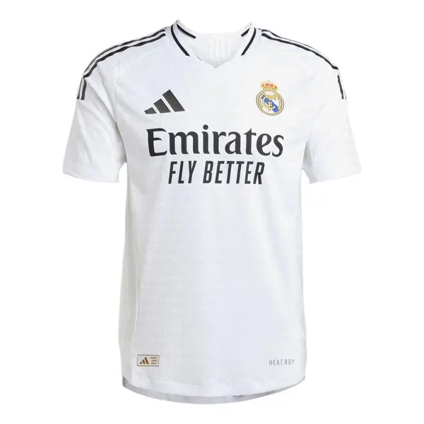 Adidas Real Madrid 24/25 Home Authentic Soccer Jersey - White