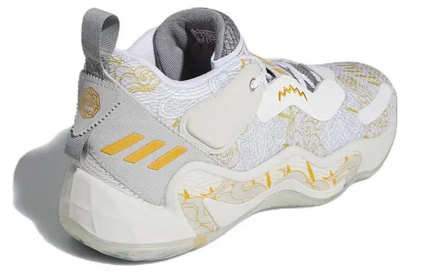 Adidas D.o.n. Issue #3 'three Kingdoms' Sneakers - Grey