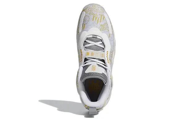 Adidas D.o.n. Issue #3 'three Kingdoms' Sneakers - Grey