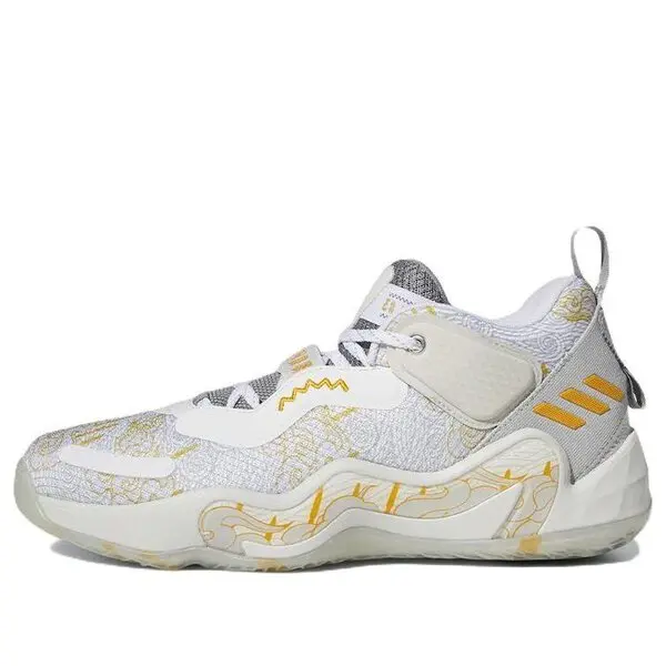Adidas D.o.n. Issue #3 'three Kingdoms' Sneakers - Grey