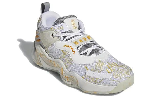 Adidas D.o.n. Issue #3 'three Kingdoms' Sneakers - Grey