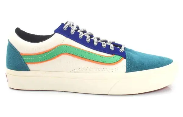VANS Comfycush Old Skool Sneakers - Blue/white