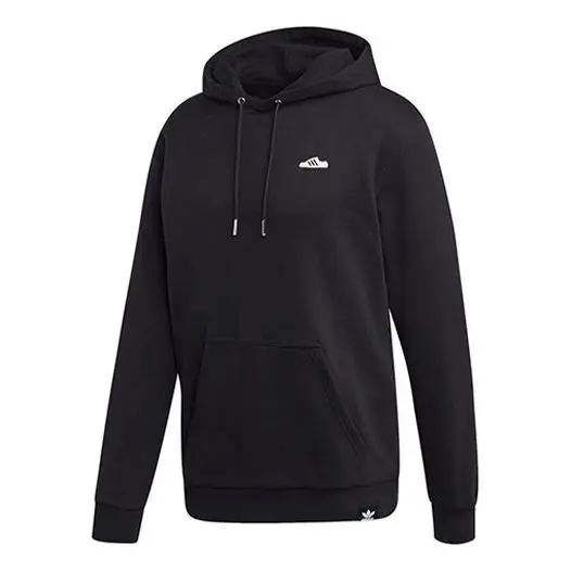 Adidas Originals Mini Embossed Logo Hoodie - Black