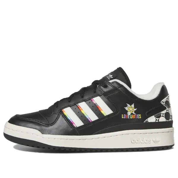 Adidas Originals Forum Low Rm Shoes - Core Black/cloud White
