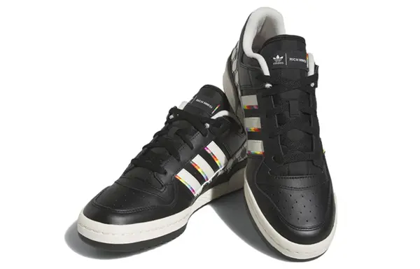 Adidas Originals Forum Low Rm Shoes - Core Black/cloud White