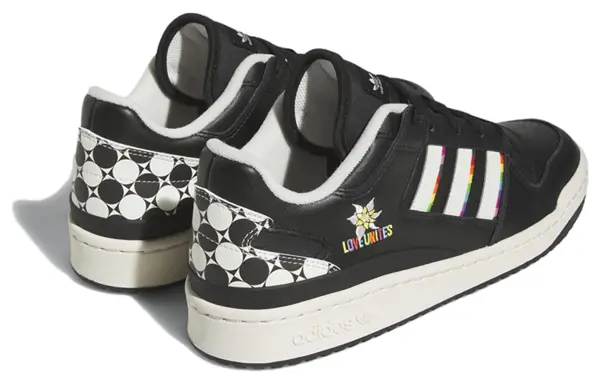 Adidas Originals Forum Low Rm Shoes - Core Black/cloud White