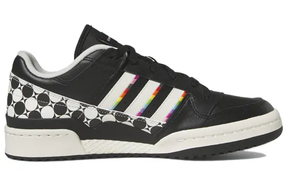 Adidas Originals Forum Low Rm Shoes - Core Black/cloud White