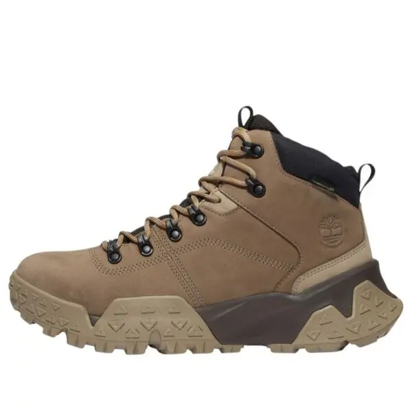 Timberland Motion Scramble Mid Lace Up Sneakers - Grey/brown