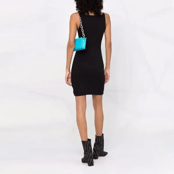 Off-White Off-stamp Ribbed Dress