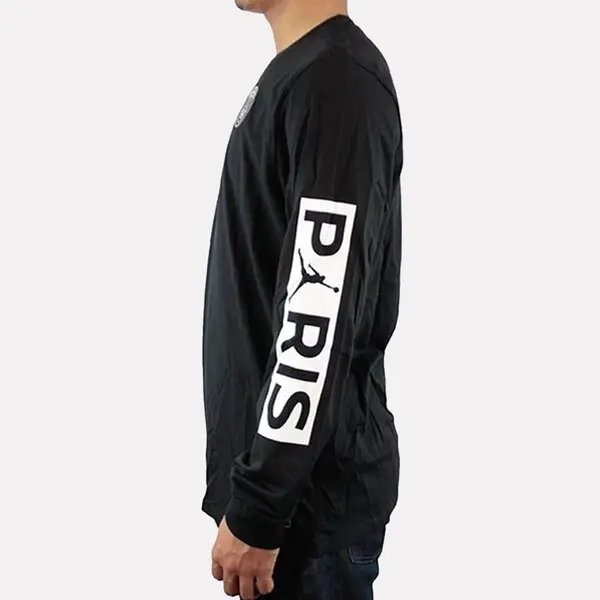 JORDAN Psg Alphabet Printing Long Sleeve Shirt