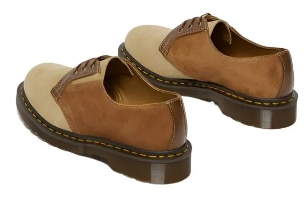 Dr. Martens 1461 Made In England Suede Oxford Shoes - Brown