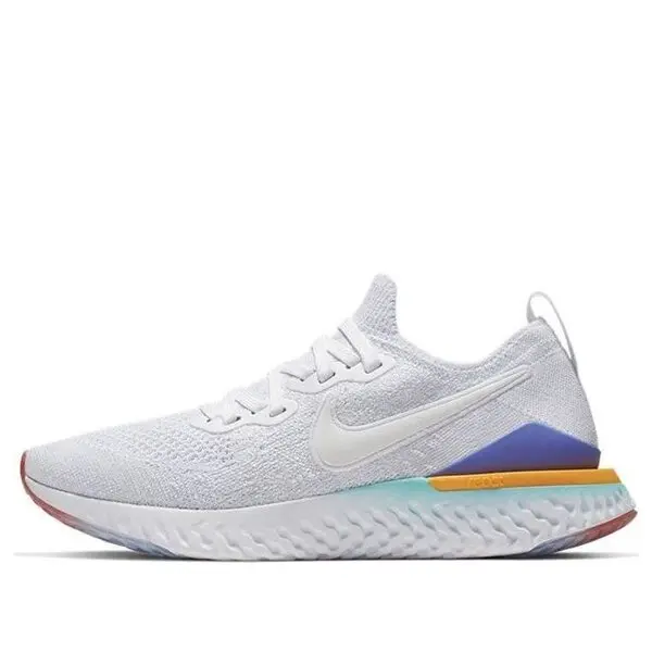 Nike Epic React Flyknit 2 Athletic Sneakers - Green