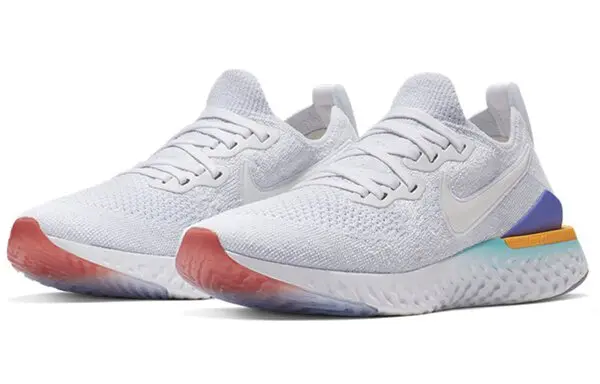Nike Epic React Flyknit 2 Athletic Sneakers - Green