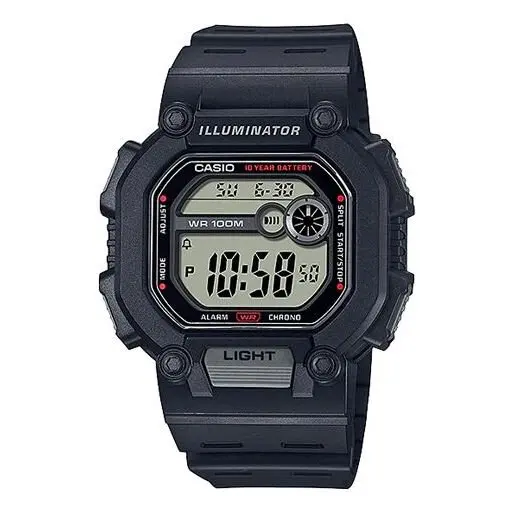 Casio Quartz Digital Watch - Black