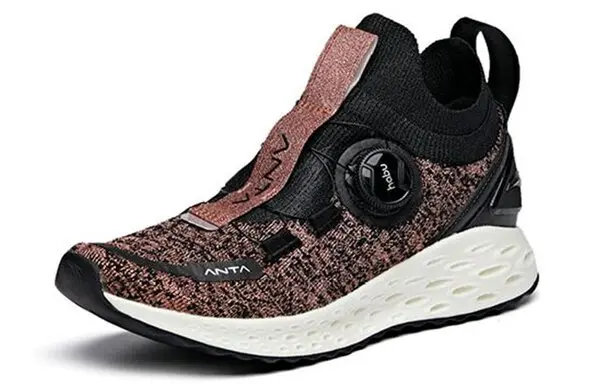 ANTA X Nasa Flashfoam Low "black Hole Technology" Sneakers - Black/brown