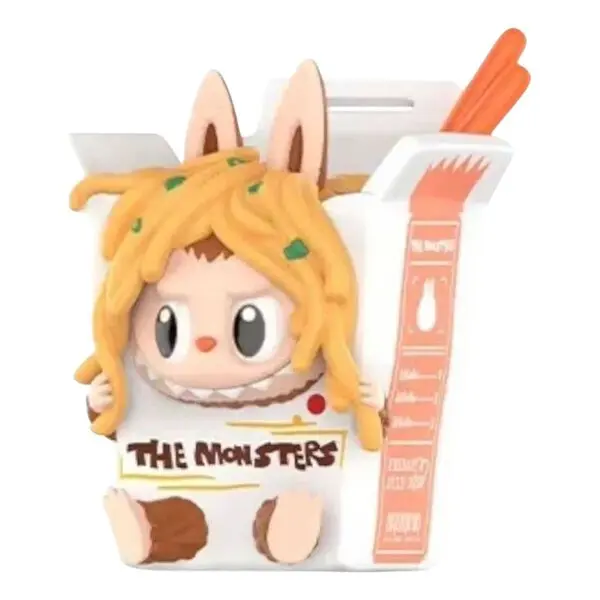 POP MART The Monsters Labubu Wacky Mart Figure 'chow Mein - Multi-color