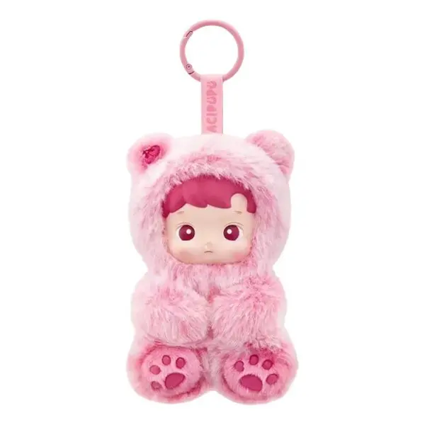 POP MART Hacipupu Gummy Bear Vinyl Plush Pendant 'cherry Flavor - Multi-color