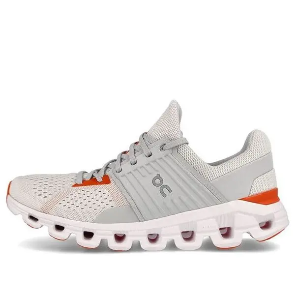 On Cloudswift Athletic Sneakers - White/flame