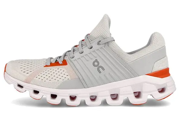 On Cloudswift Athletic Sneakers - White/flame
