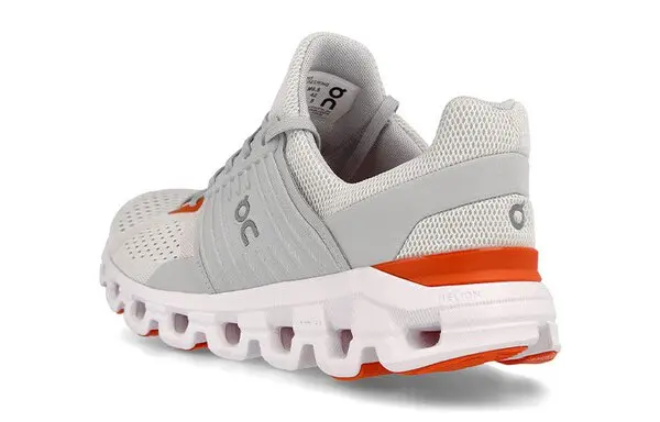 On Cloudswift Athletic Sneakers - White/flame