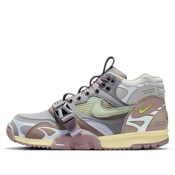 Nike Trainer 1 Mid-top Sneakers - Gray/purple