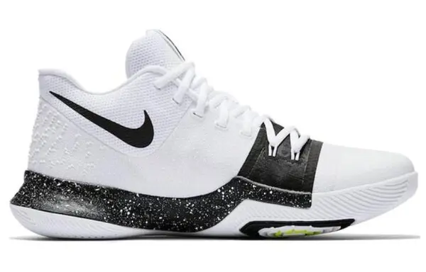 Nike Kyrie 3 "cookies And Cream" Basketball Sneakers - White/black