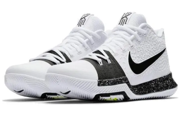 Nike Kyrie 3 "cookies And Cream" Basketball Sneakers - White/black