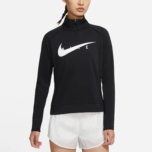 Nike As W Nk Swoosh Run Hz Midlayer Black