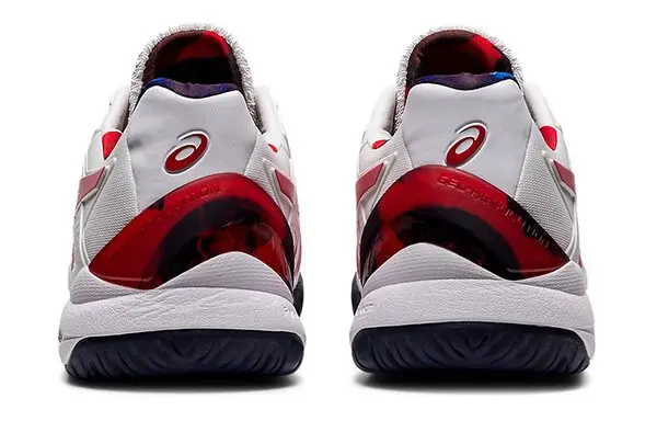 Asics Gel Resolution 8 Le Athletic Shoes - White/red
