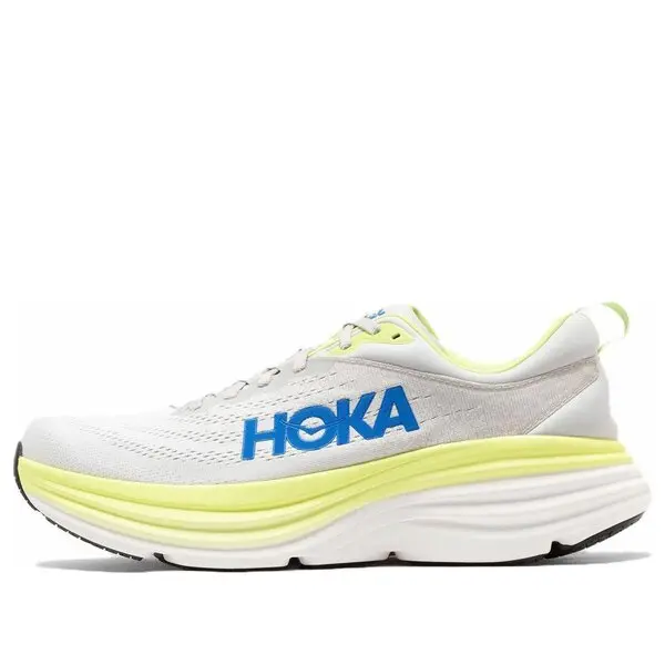 Hoka One One Bondi Sneakers - Stardust/lettuce