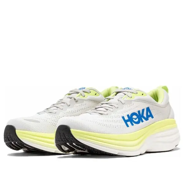Hoka One One Bondi Sneakers - Stardust/lettuce