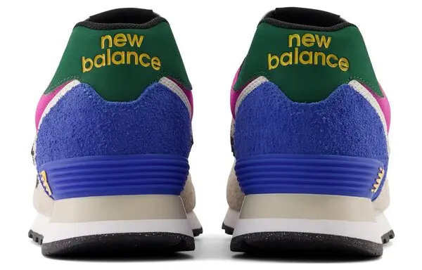 NEW BALANCE 574 Sneakers - Beige/pink/blue