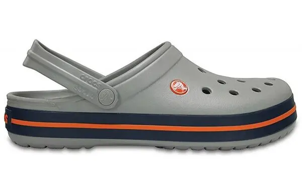 CROCS Crocband Clog - Grey/red/black
