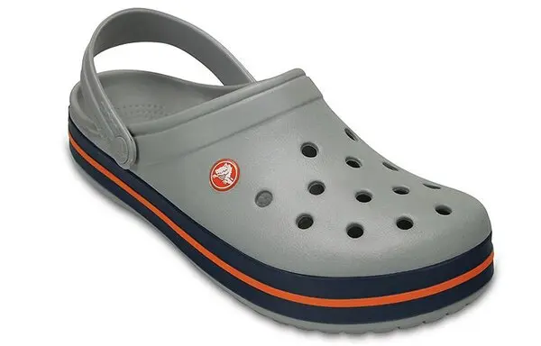 CROCS Crocband Clog - Grey/red/black