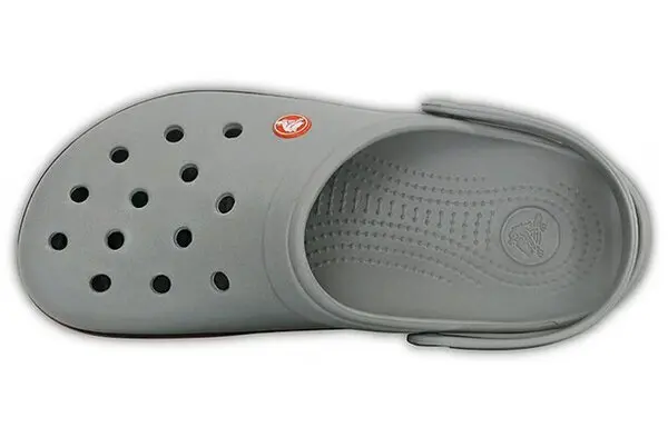 CROCS Crocband Clog - Grey/red/black