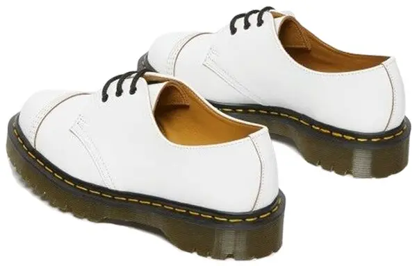 Dr. Martens 1461 Bex Made In England Toe Cap Oxford - White