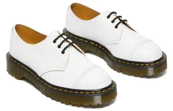 Dr. Martens 1461 Bex Made In England Toe Cap Oxford - White