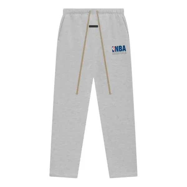 Fear Of God X Nba Relaxed Sweatpants - Light Heather