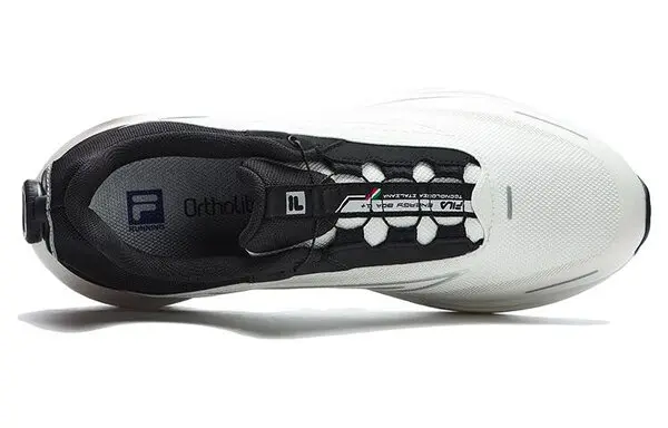 FILA Energy Boa 1+ Athletic Shoes - White/black