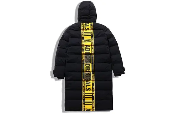 Adidas Originals Hooded Down Jacket With Back Logo